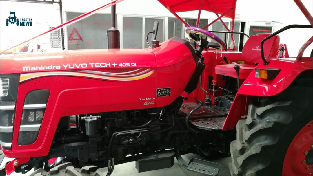 Mahindra Tractor At Work