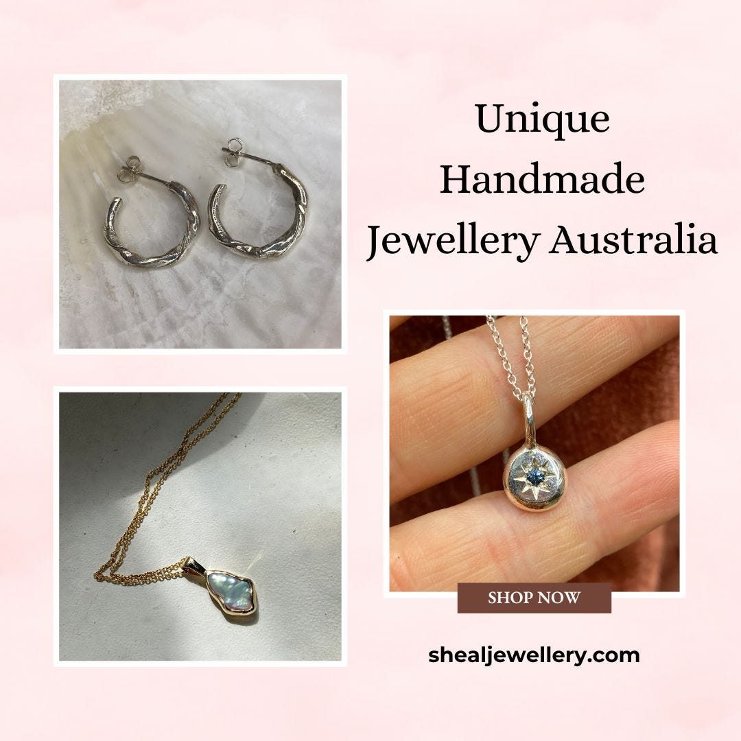 Unique Handmade Jewellery in Australia - Sheal Jewellery - Medium