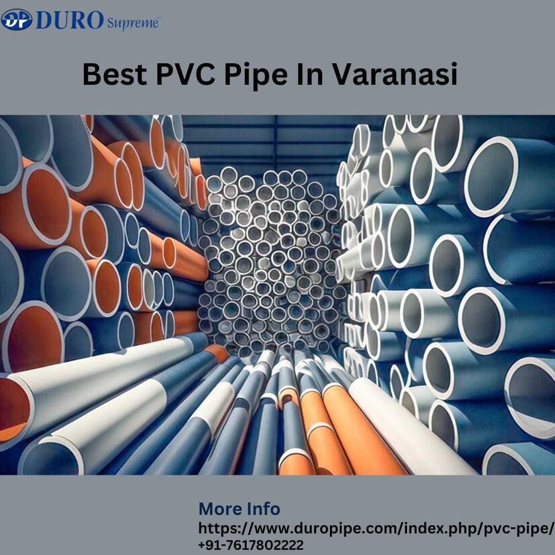 Best PVC Pipe In Varanasi | DuroPipe - Duropipe - Medium