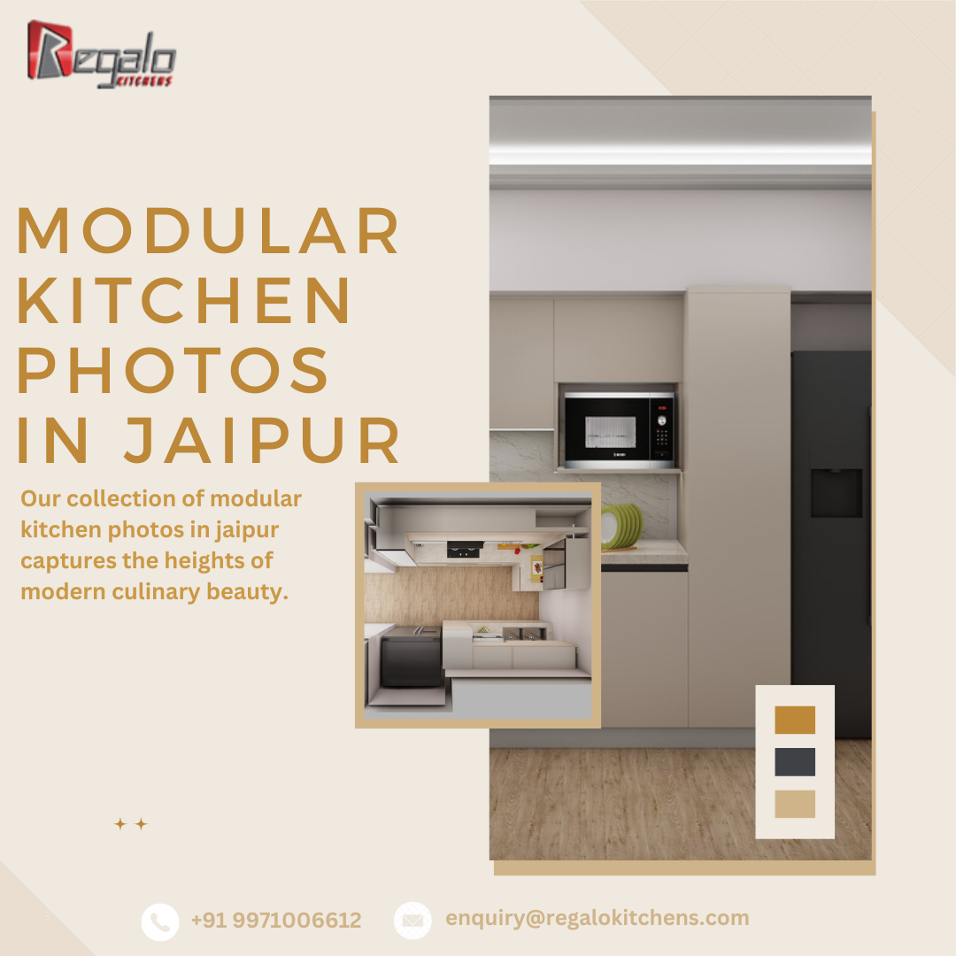 Modular Kitchen Photos in Jaipur - Kitchen Design - Medium