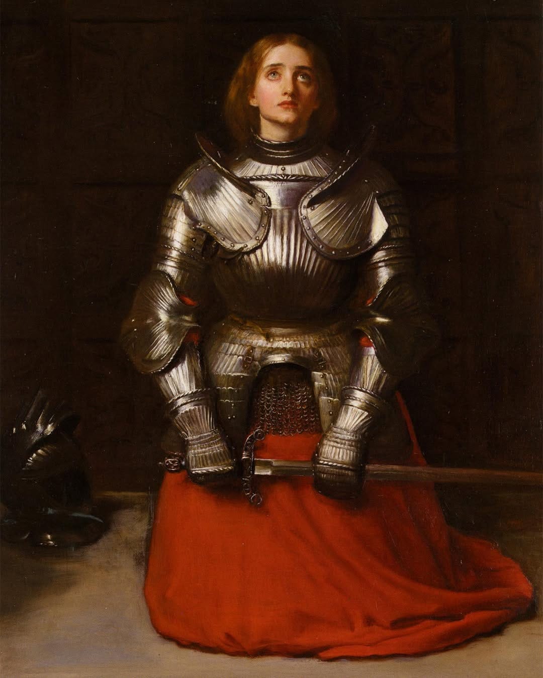 SIR JOHN EVERETT MILLAIS - JOAN OF ARC, 1865 | by Pmamtraveller | Medium