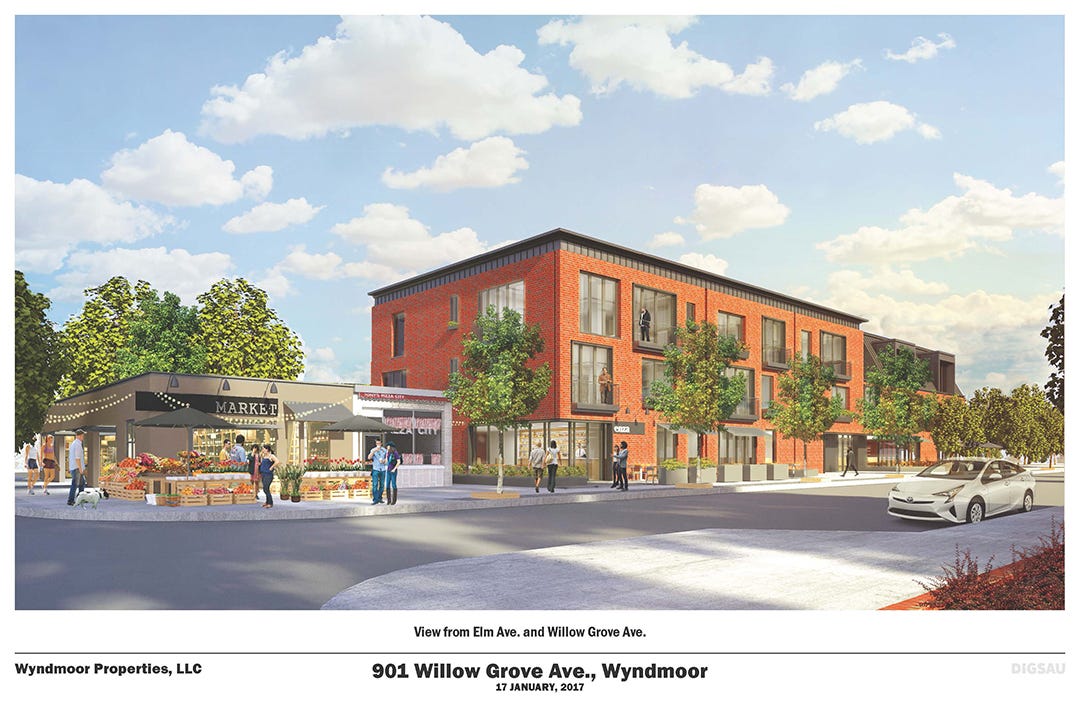 Local developers behind plan to transform ‘downtown’ Wyndmoor | by Pete ...