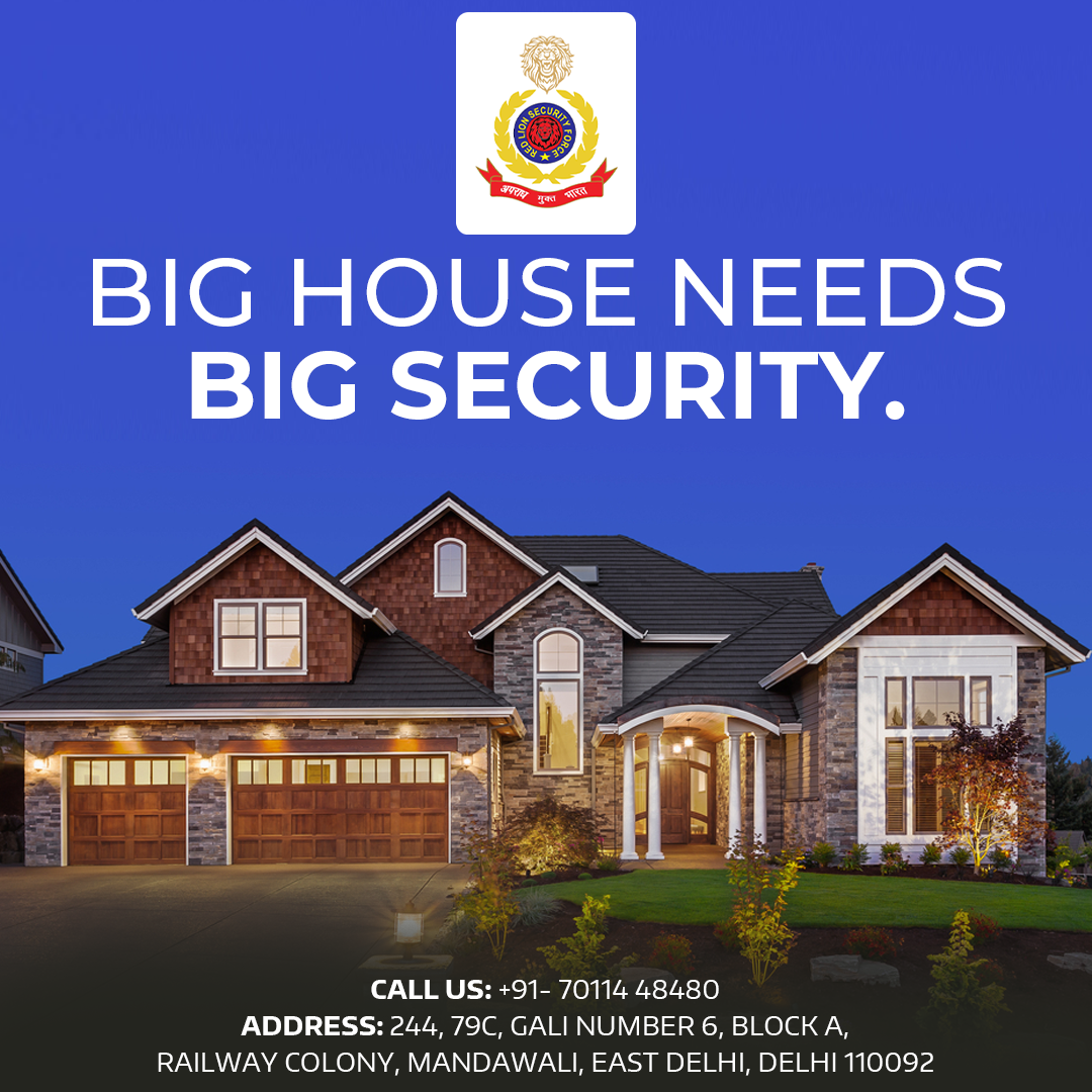 Big House Needs BIG SECURITY. - red line security force - Medium