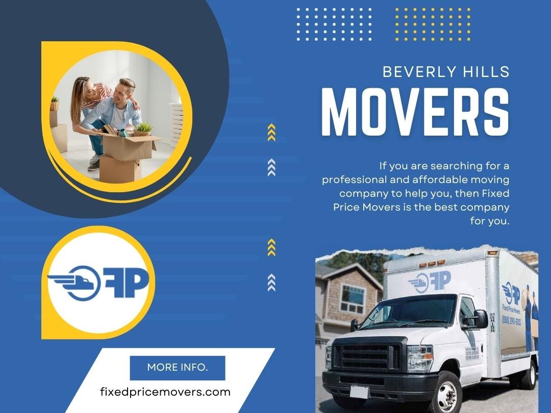 Beverly Hills Movers. Smooth Moves: Movers Advice For A… | by Fixed ...