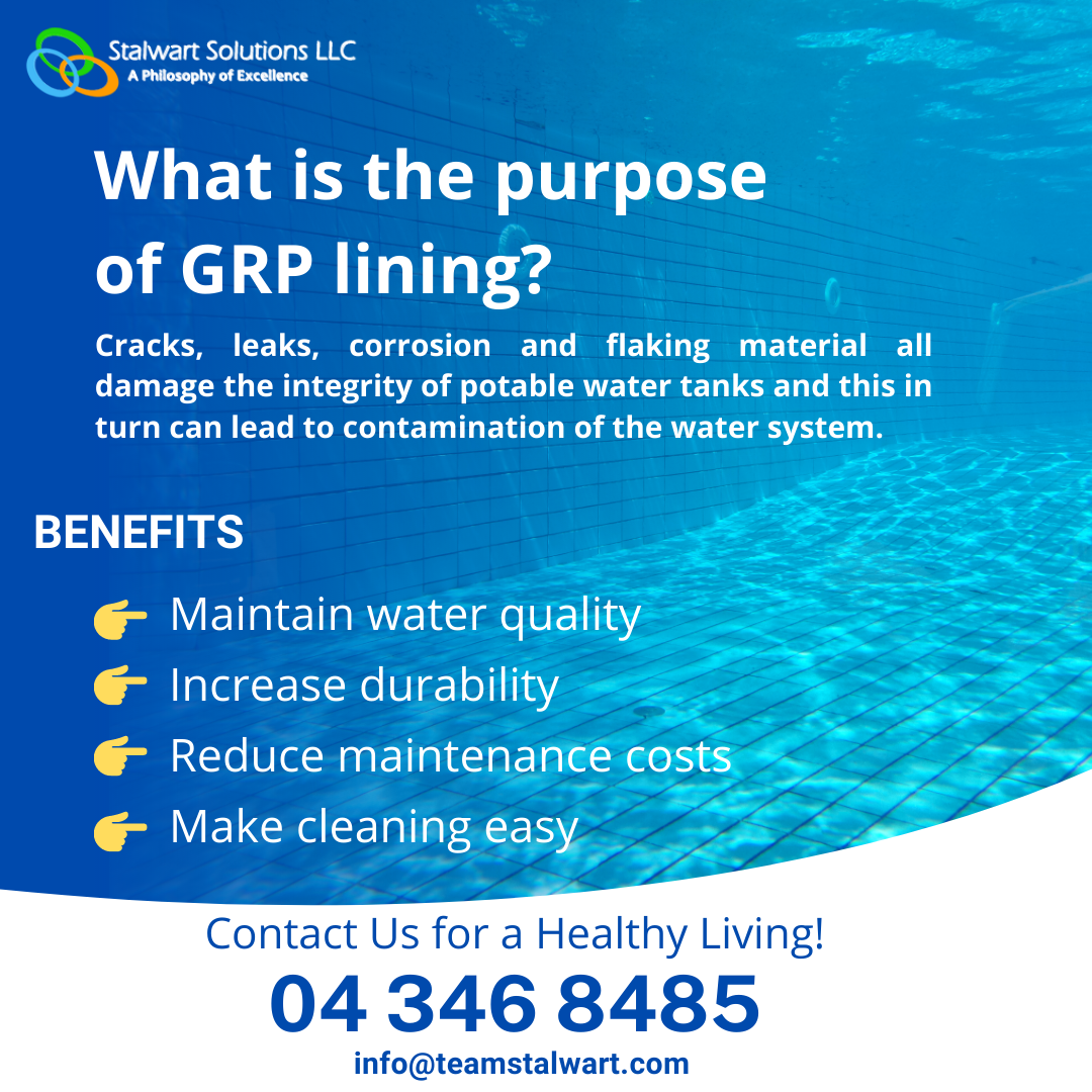 Water Tank Repairing & GRP Lining Works, Dubai! | by stalwart solution ...