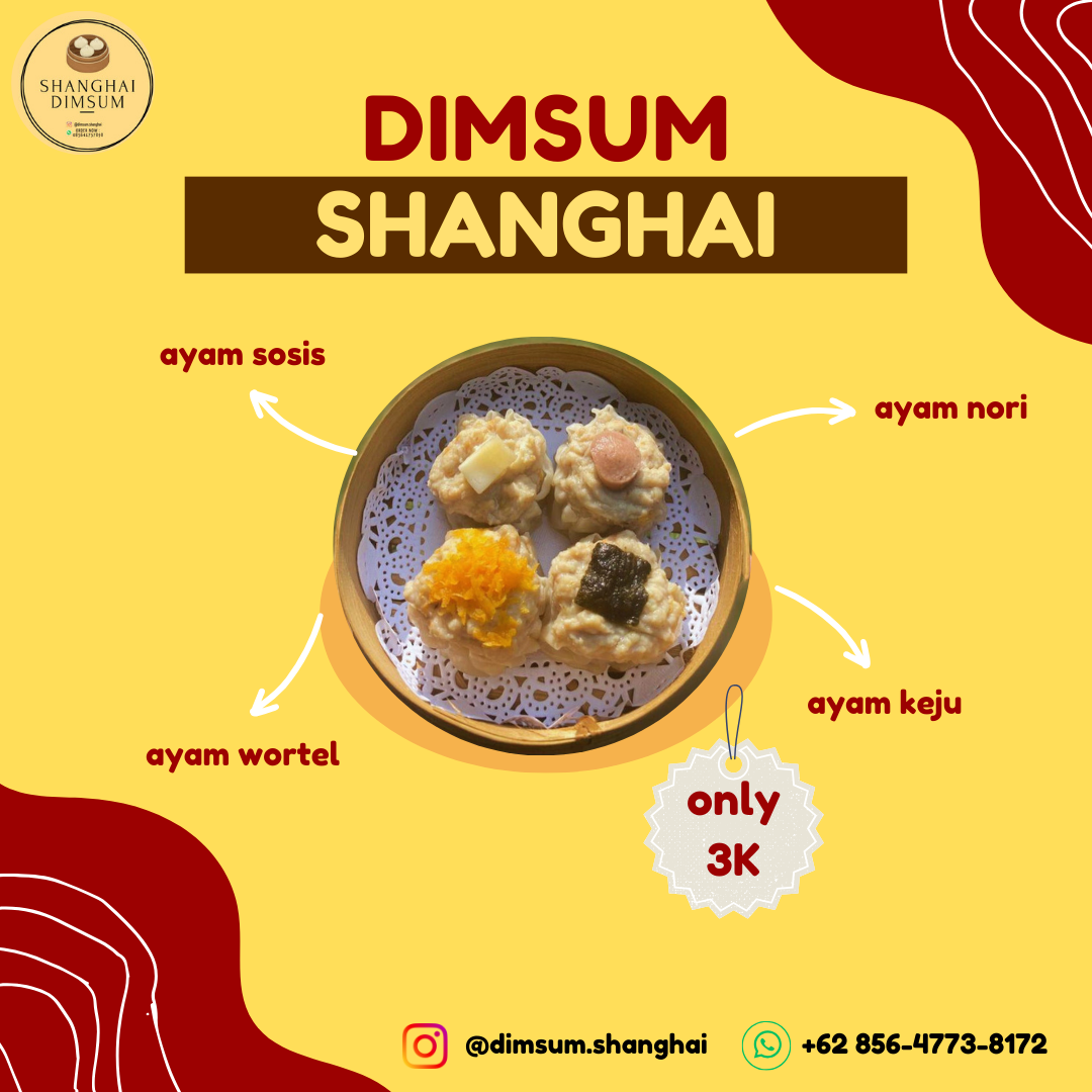 DIMSUM AYAM UDANG, CEMILAN BIKIN PERUT KENYANG | by Shanghai Dimsum ...