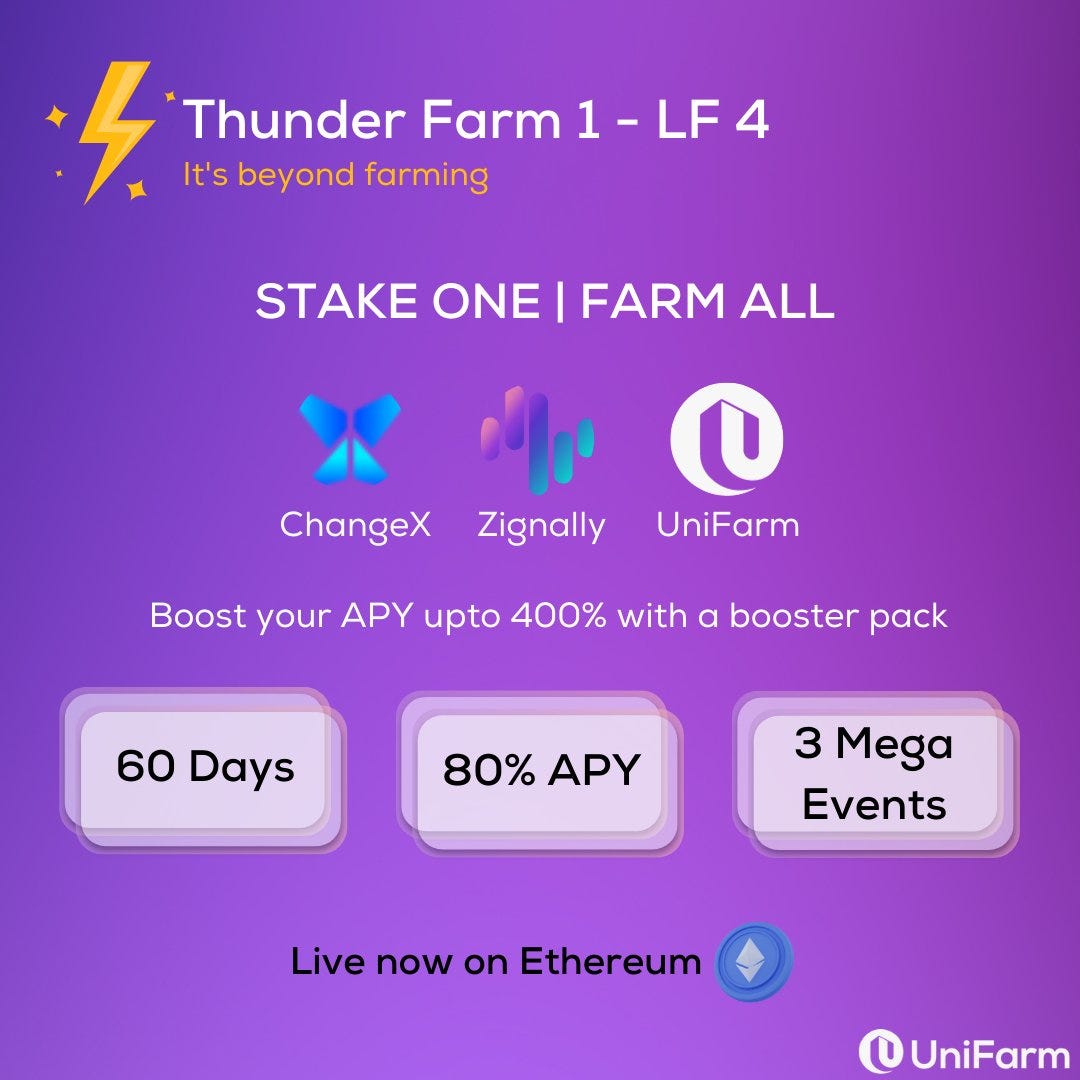 Last Chance to Farm $UFARM, $ZIGCOIN, and $CHANGE Tokens | by UniFarm ...
