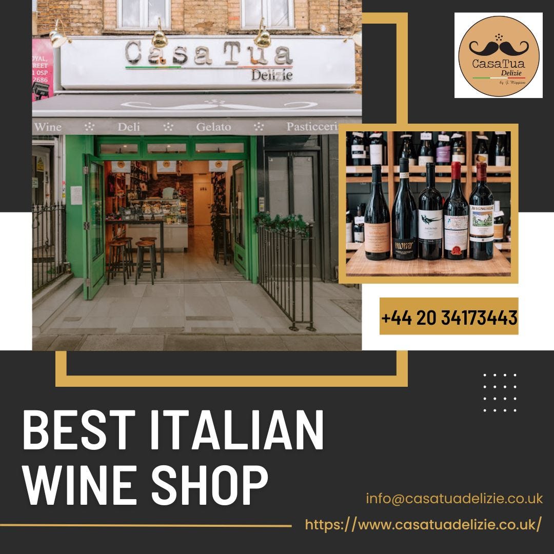 Best Italian Wine Shop - Casatua Delizie - Medium