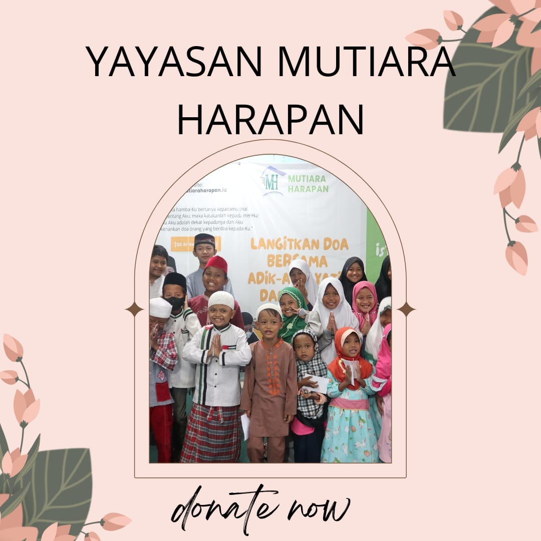 AYO BERSEDEKAH, CALL 0813–8992–3296, santunan anak yatim - Bunga Rinjani - Medium