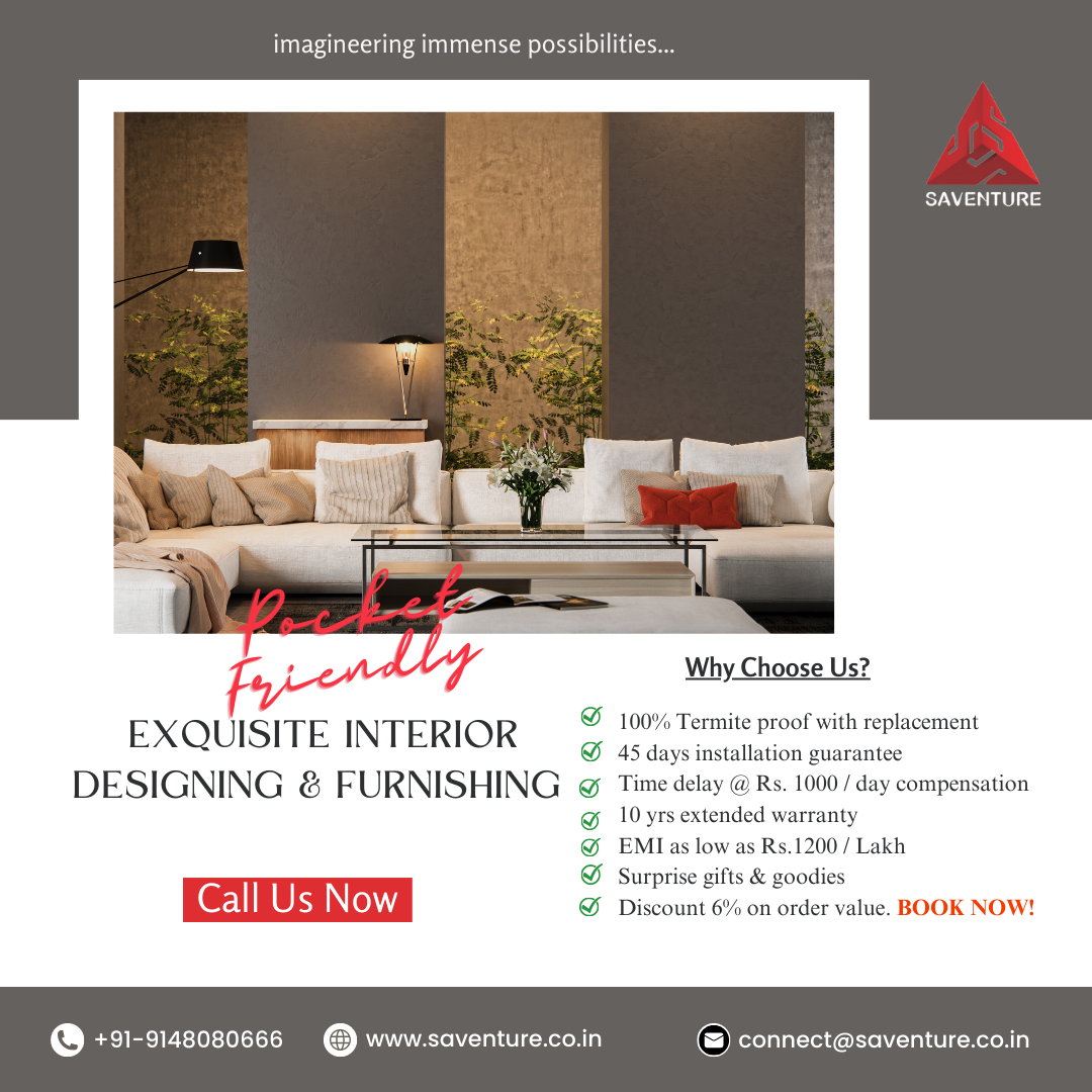 Pocket friendly exquisite interior designing & furnishing expert in ...