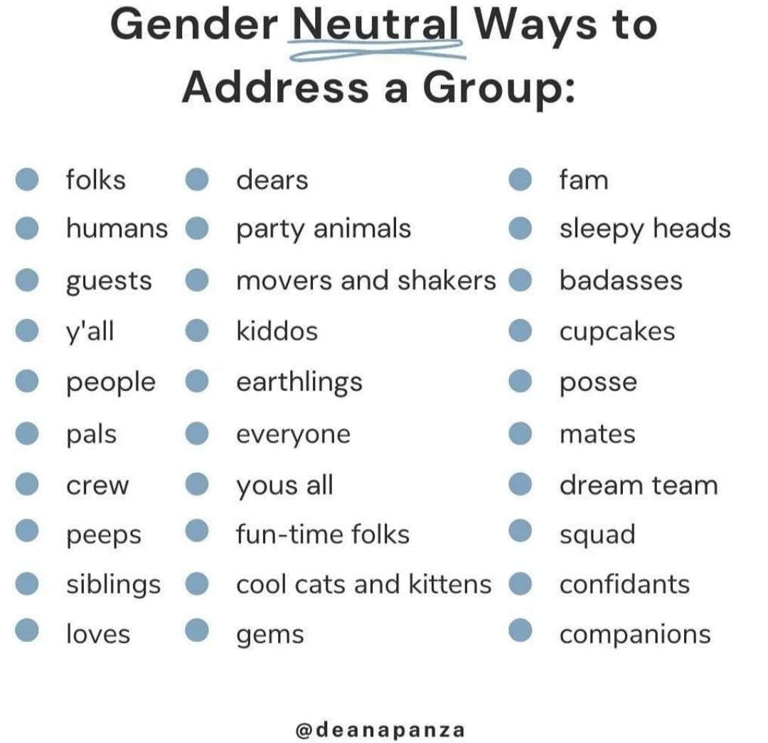 Pronouns & Gender-Inclusive Language | by Maddux Eckerling | Medium