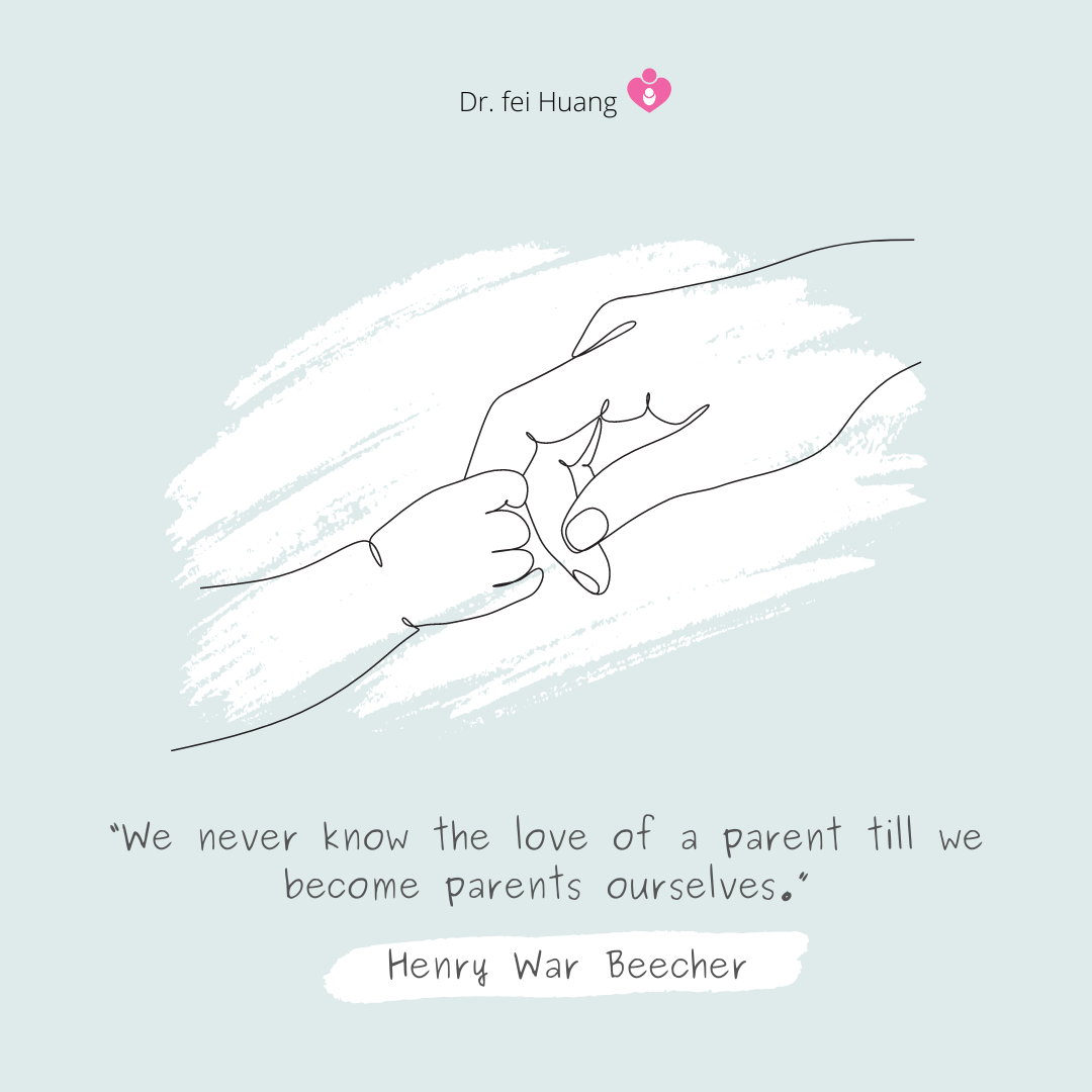 “We never know the love of a parent till we become parents ourselves ...