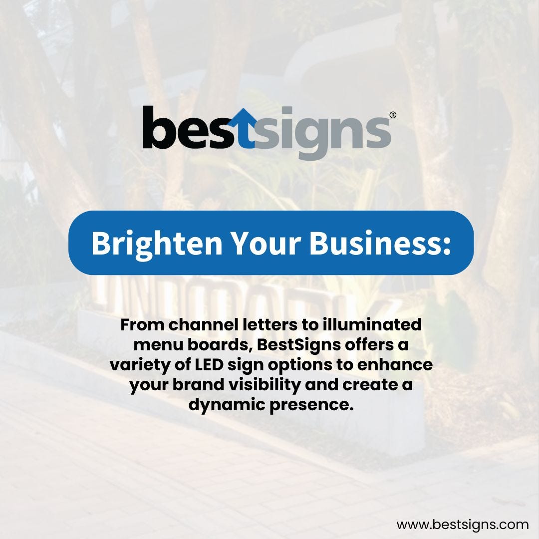 Brighten Your Business: From channel letters to illuminated menu boards ...