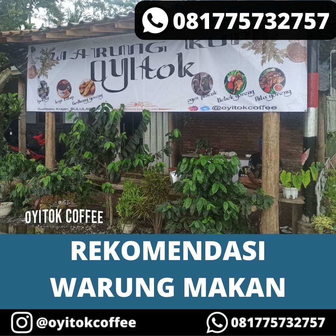 REKOMENDASI WARUNG MAKAN WA 081775732757 Warung kopi oyitok dari Oyitok ...