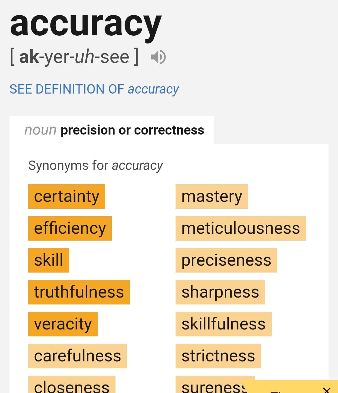 Accuracy. It will never let you down, provided… | by Rafael Daulet | Medium