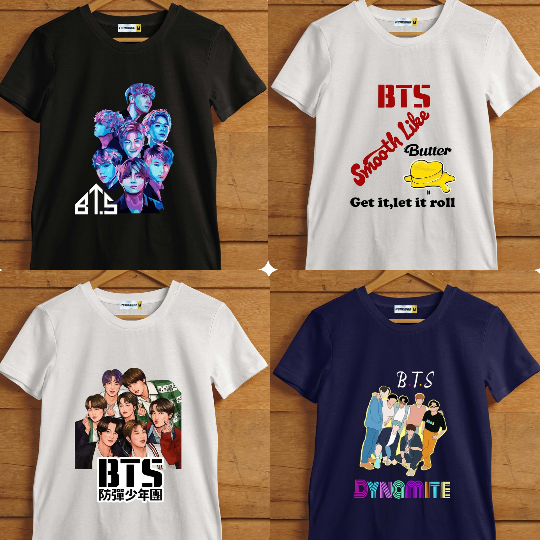 Unleash Your Inner ARMY: The Ultimate BTS-Themed T-Shirts Collection ...
