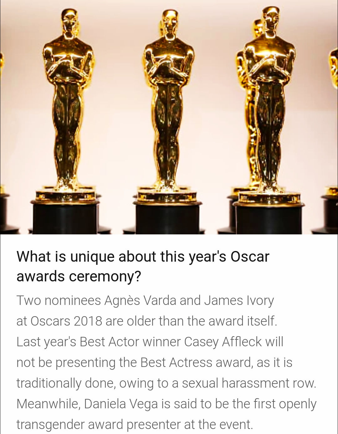 Unique About This Year’s Oscar Awards Ceremony | by Raghav Agarwal | Medium