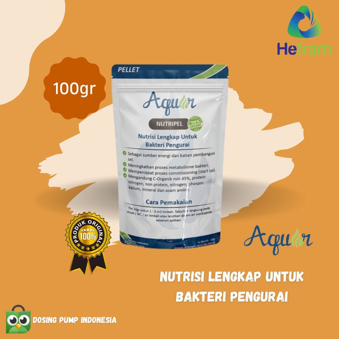 AQUAR Nutripel AQUAR 100 gram - Rianaquar - Medium