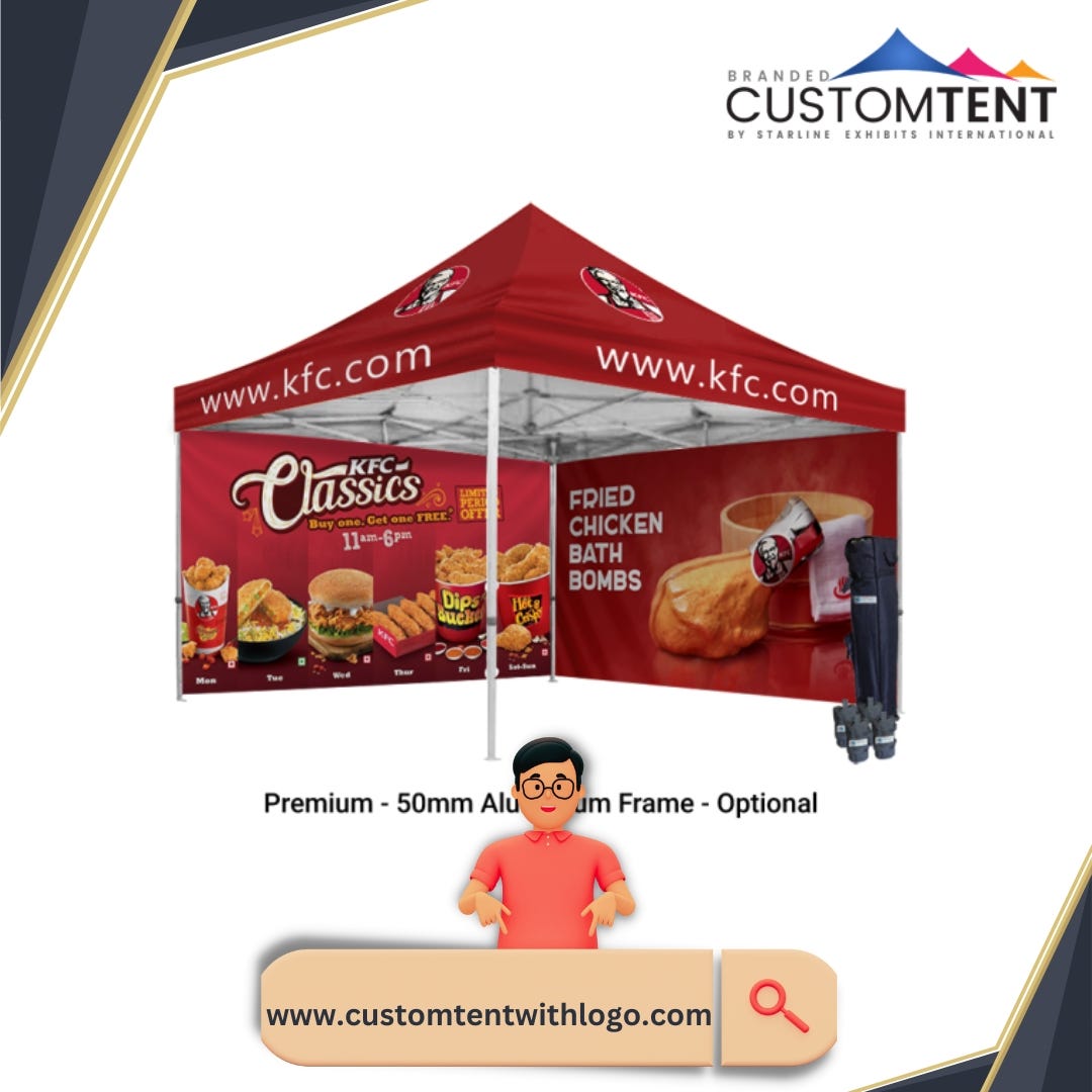 “Stand Out Among Competitors With Custom Canopy With Logo ...