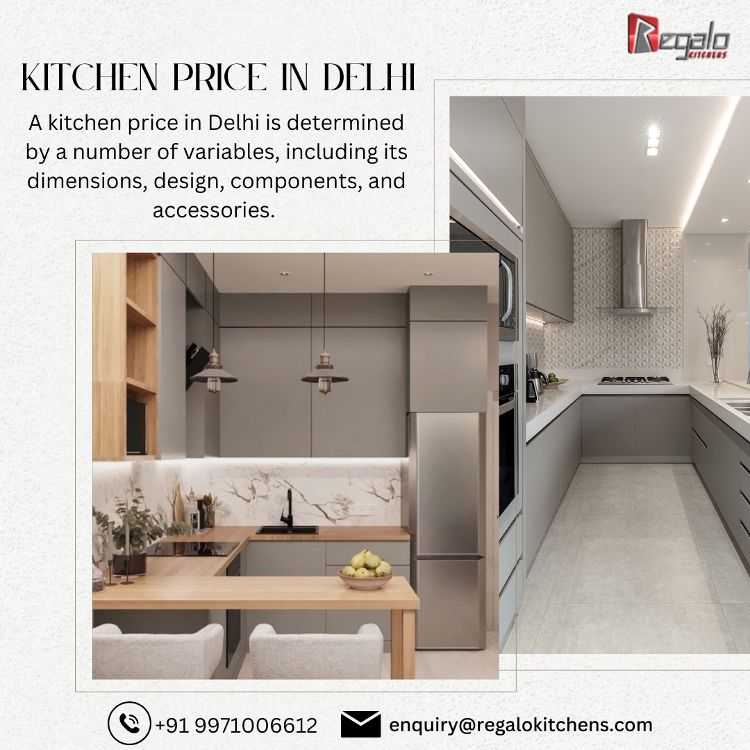 Kitchen Price In Delhi | Regalo Kitchens - Kitchen Design - Medium