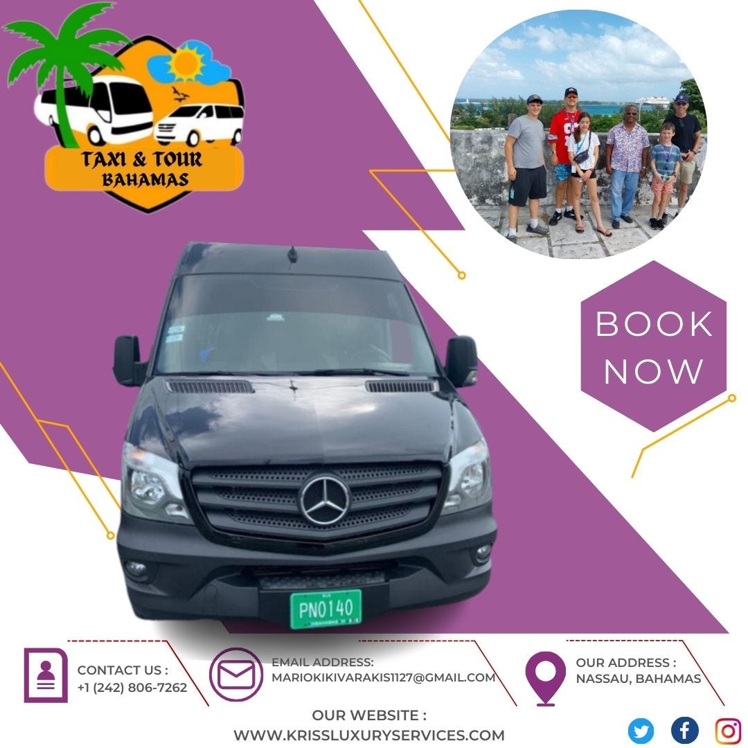 Bahamas Private Transportation and Tours - Taxi and Tour Bahamas - Medium
