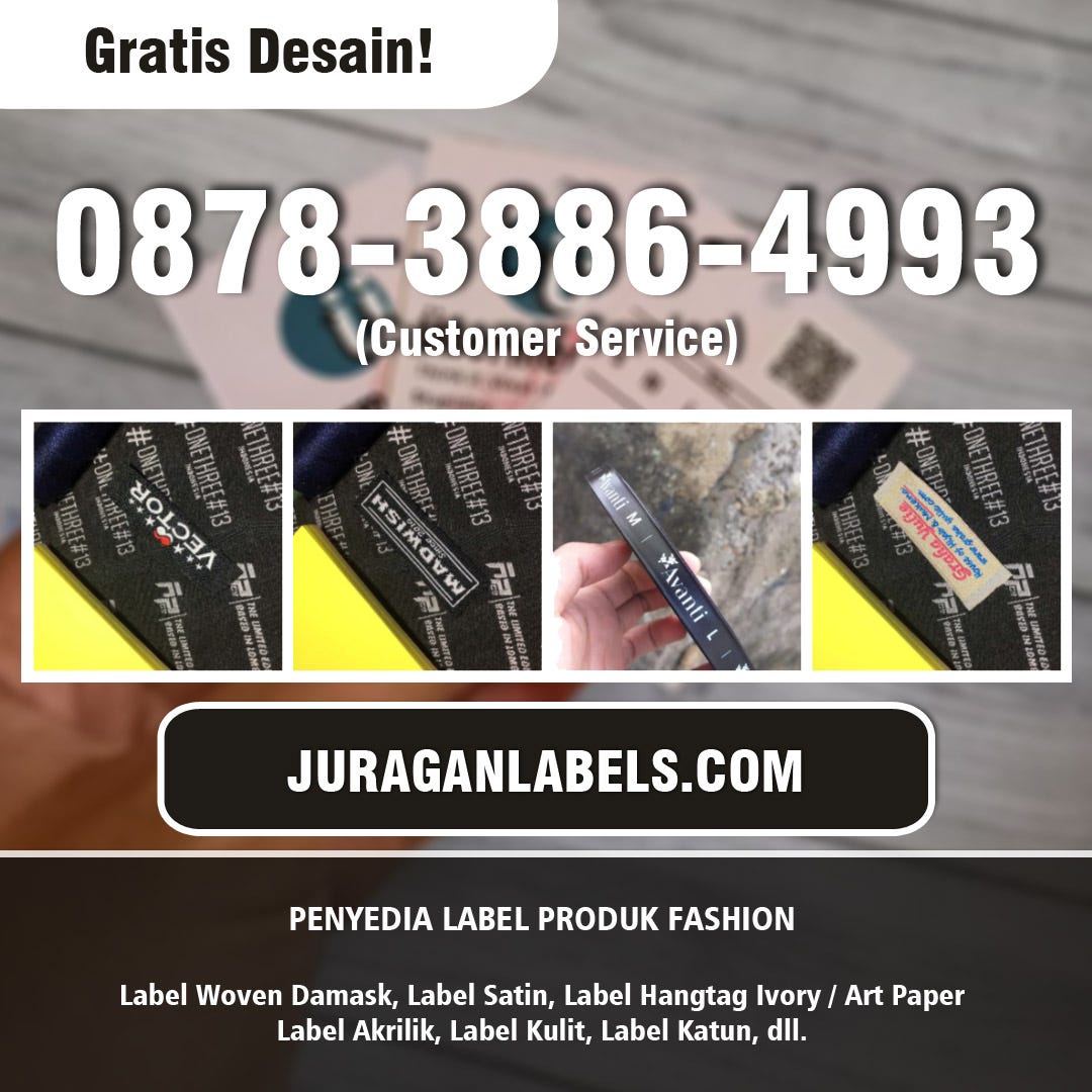 FREE DESAIN 087838864993 Cetak Label Tuban | by Label topi label kaos ...