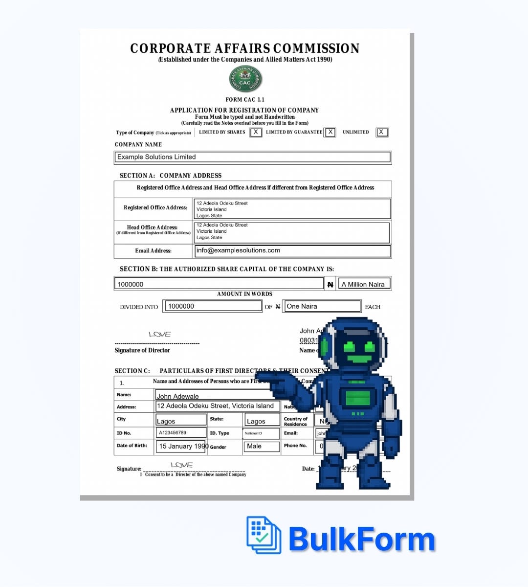 Everything You Need to Know About CAC Form 1.1 (Nigeria Company ...