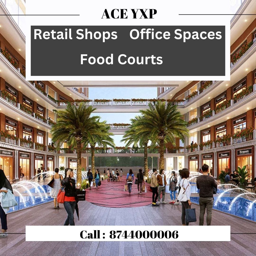 ACE YXP Ultra Luxury Commercial Spaces: Transforming Sector 22D, Yamuna ...