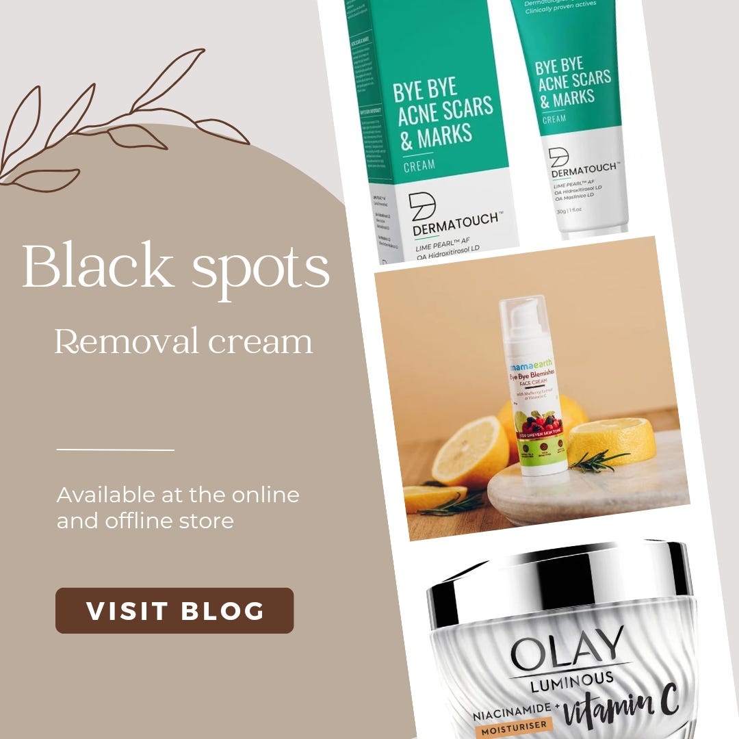 Dark Spots Removal Cream: A Boon for Beautiful and Clear Skin | by ...