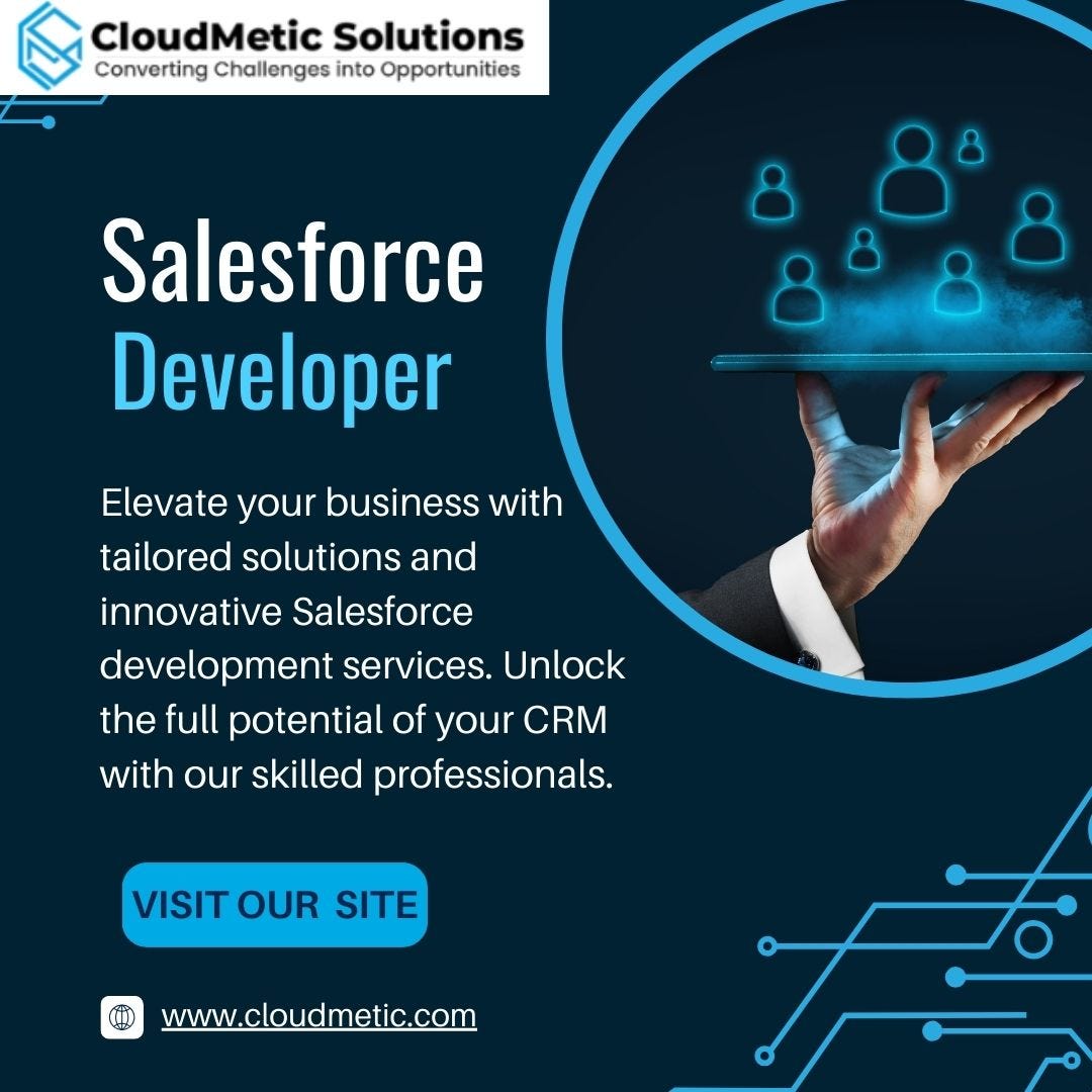 Salesforce Developer Cloudmetic Medium