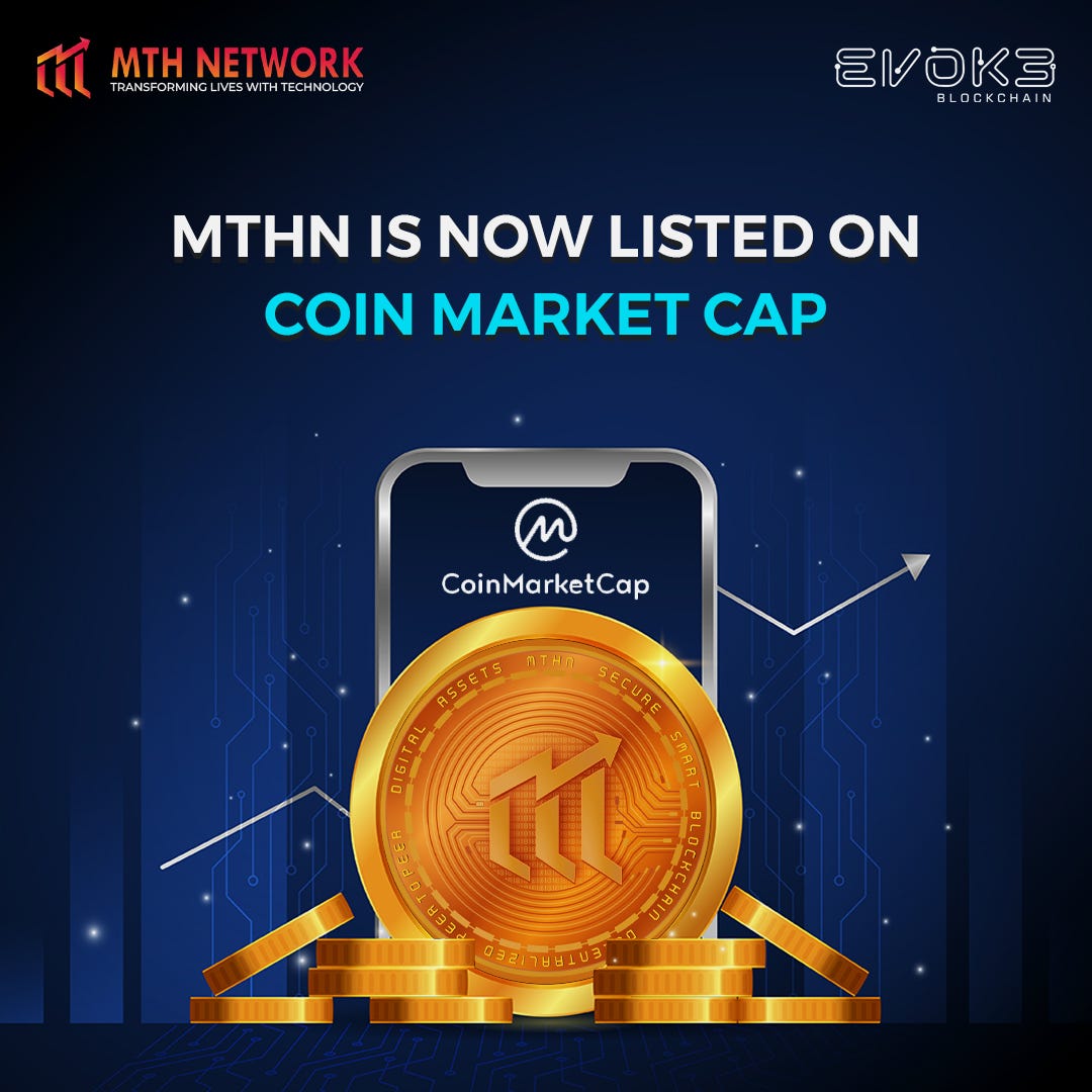 MTHN is now listed on coin market cap - Mthn coin - Medium