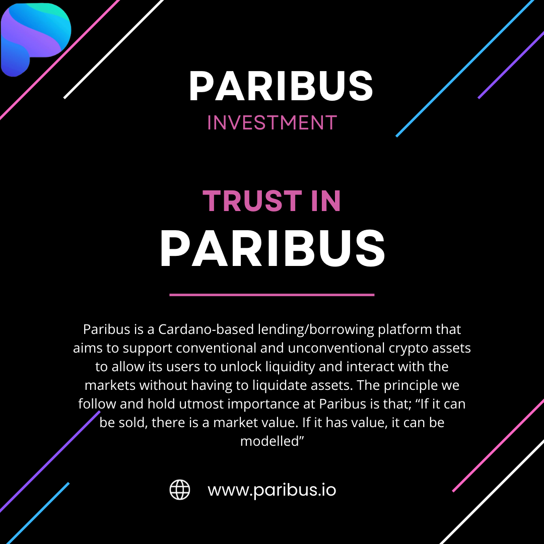 How Paribus Investment Works.. The primary gateway tool to empower NFT ...