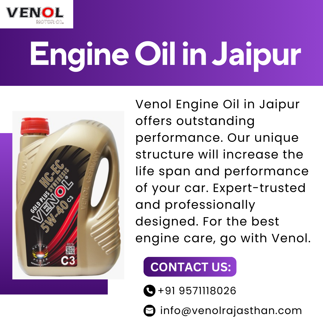 Engine Oil in Jaipur - Venol Motor Oil - Medium