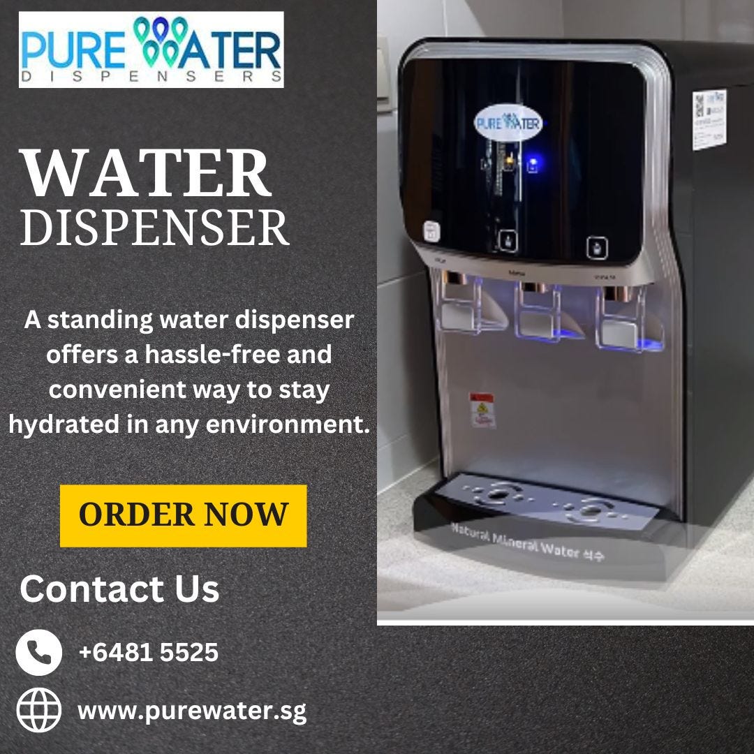 Standing Water Dispenser - Purewater213 - Medium