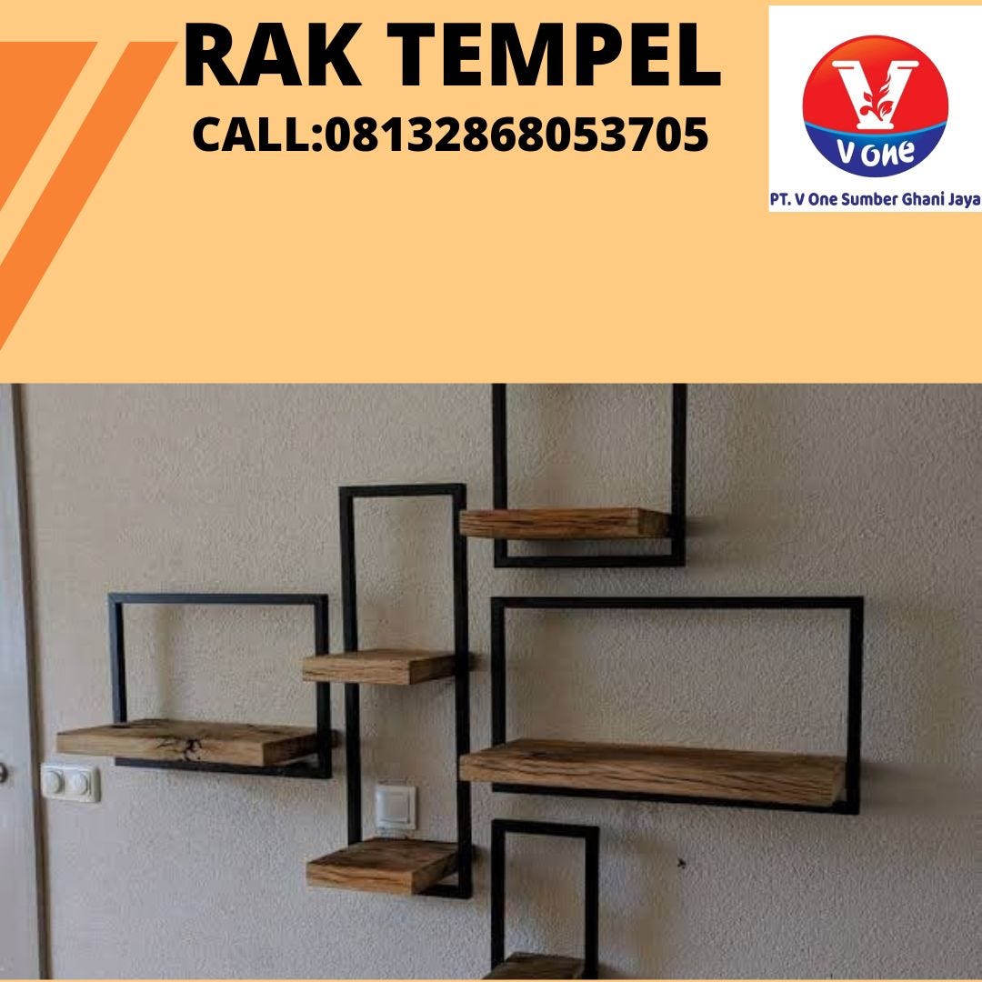 Pabrik Rak Tempel Besi Telajung cikarang barat bekasi - Raktempell - Medium