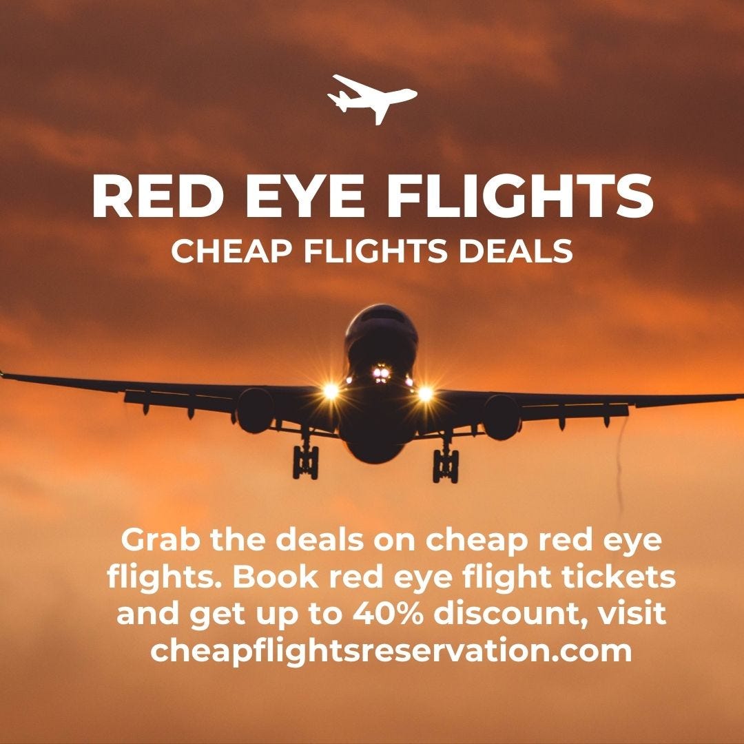 Find Affordable Cheap Red Eye Flights | Book Red Eye Flights Now | by ...