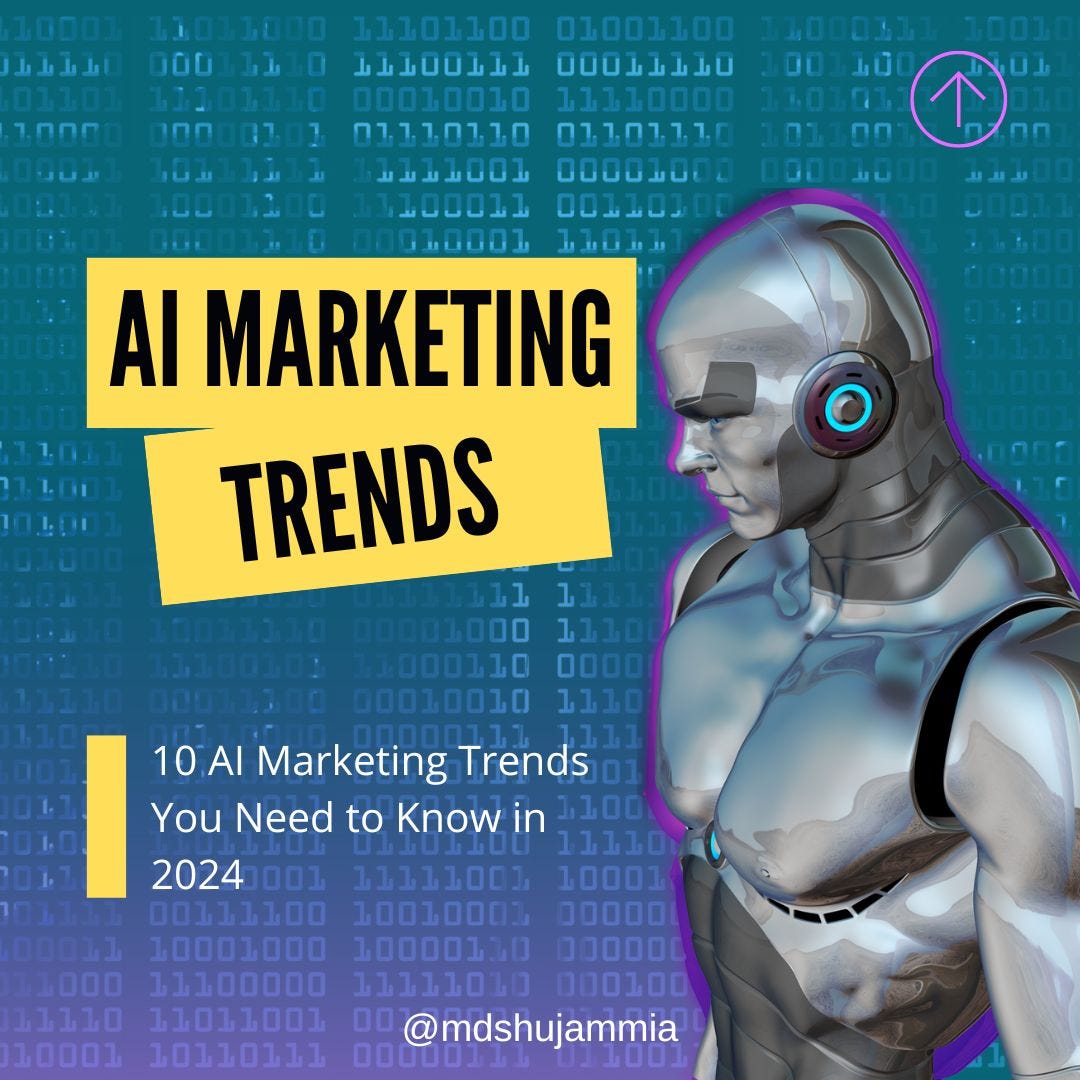 AI Marketing Trends You Need to Know in 2024 | by Md Shujan Mia | Feb, 2024 | Medium