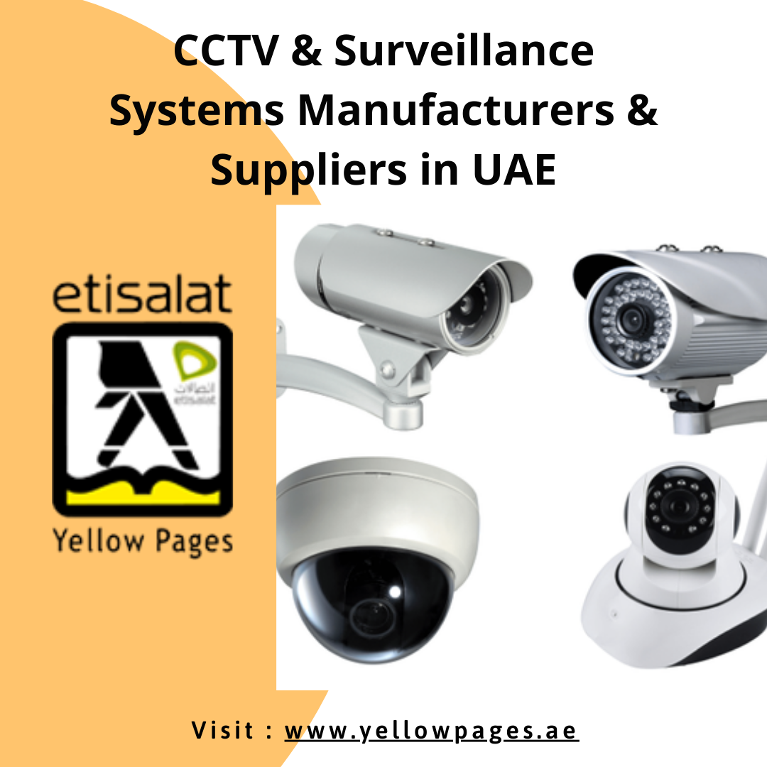 CCTV & Surveillance Systems Manufacturers & Suppliers in UAE - Anjali ...