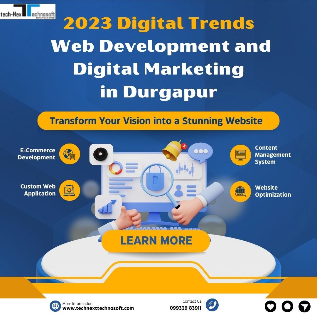 2023 Digital Trends: A Glimpse into Web Development and Digital Marketing in Durgapur | by ...