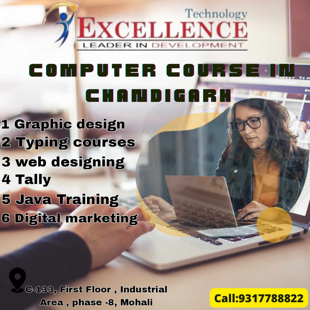 Number one institute for computer course in chandigarh | by Excellence ...