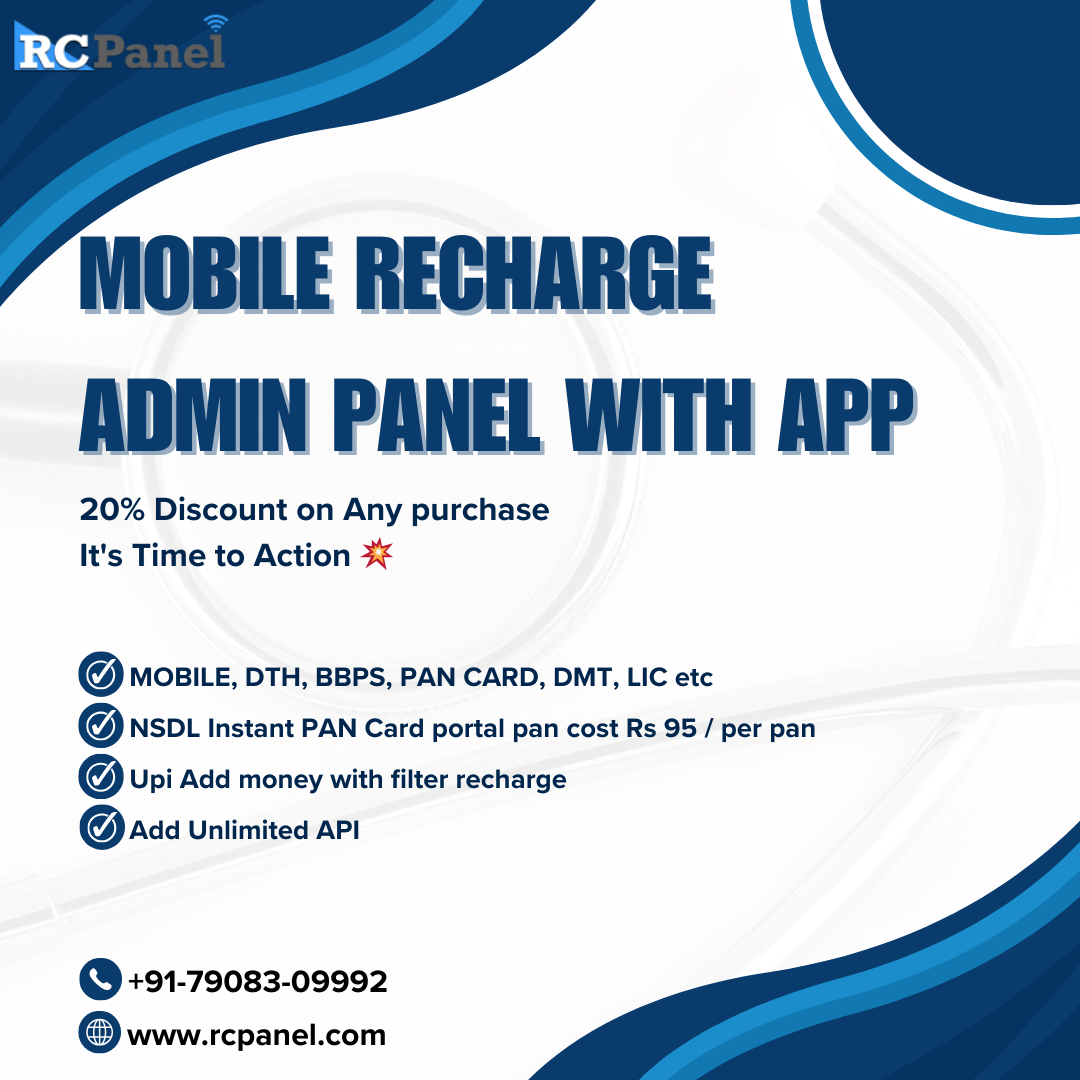 MOBILE RECHARGE ADMIN PANEL WITH APP | by RC Panel | Medium