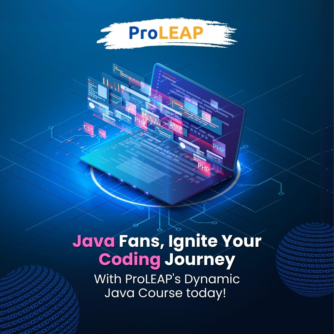 Ready to elevate your coding skills and unlock new career opportunities? 🚀 Join ProLEAP Academy ...