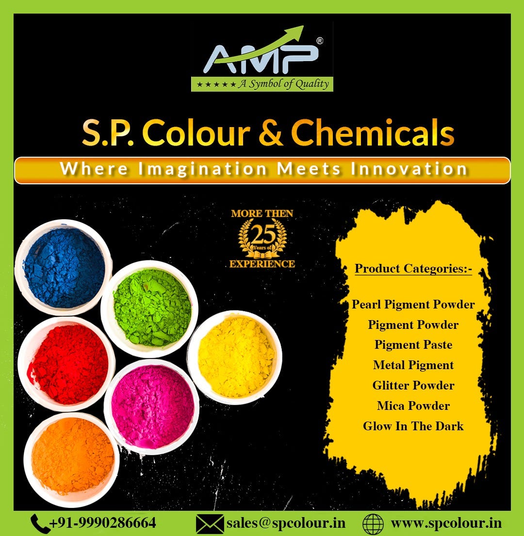 SP COLOUR & CHEMICAL — MANUFACTURER OF PEARL AND PIGMENT - SP Colour ...