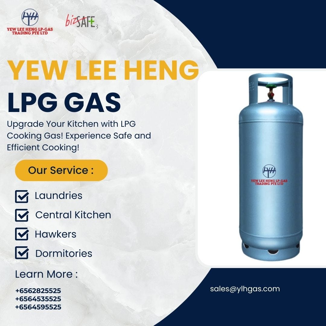 Trusted LPG Gas Distributor in Singapore |Yew Lee Heng - Shivani - Medium