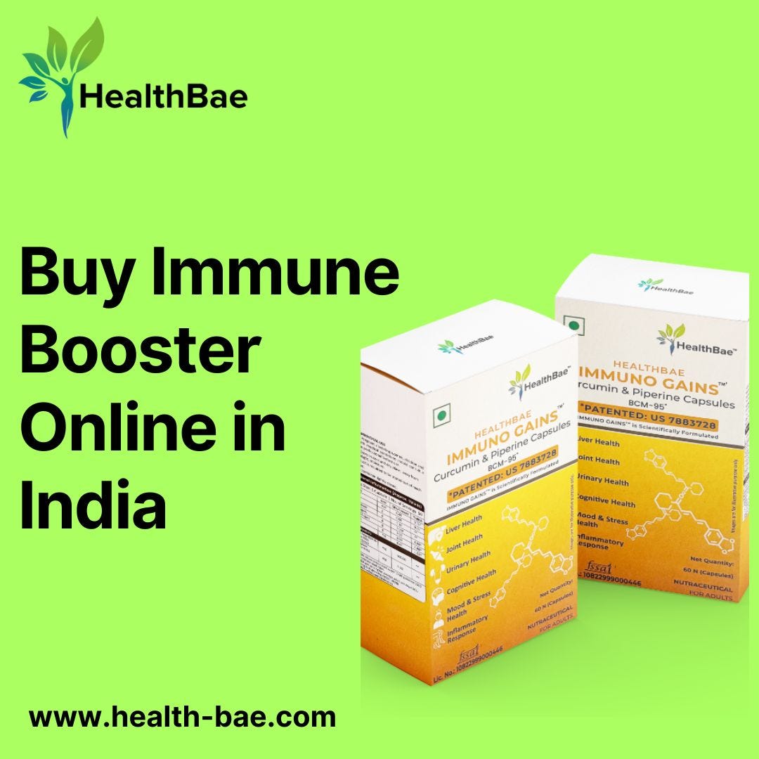 Buy Immune Booster Online in India - HealthBae - Medium