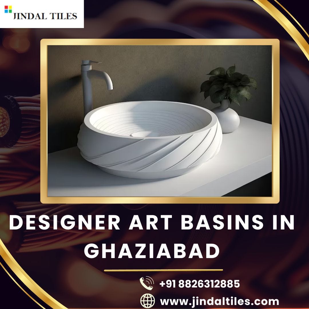 Designer Art Basins in Ghaziabad - Jindal Tiles - Medium