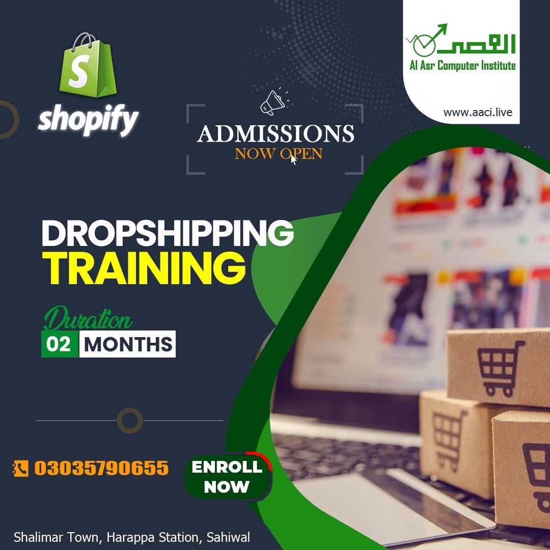 Shopify Dropshipping | E-Commerce Training - Alasrcomputerinstitute ...