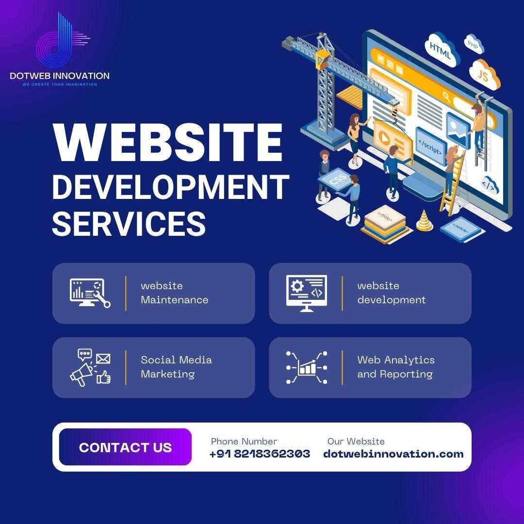 Top 5 web design companies in Noida Dotweb Innovation | by Dotweb Innovation | Jul, 2024 | Medium