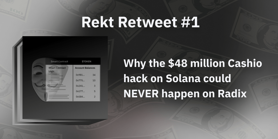 Rekt Retweet #1 - Alasan mengapa peretasan Cashio senilai $48 juta di ...