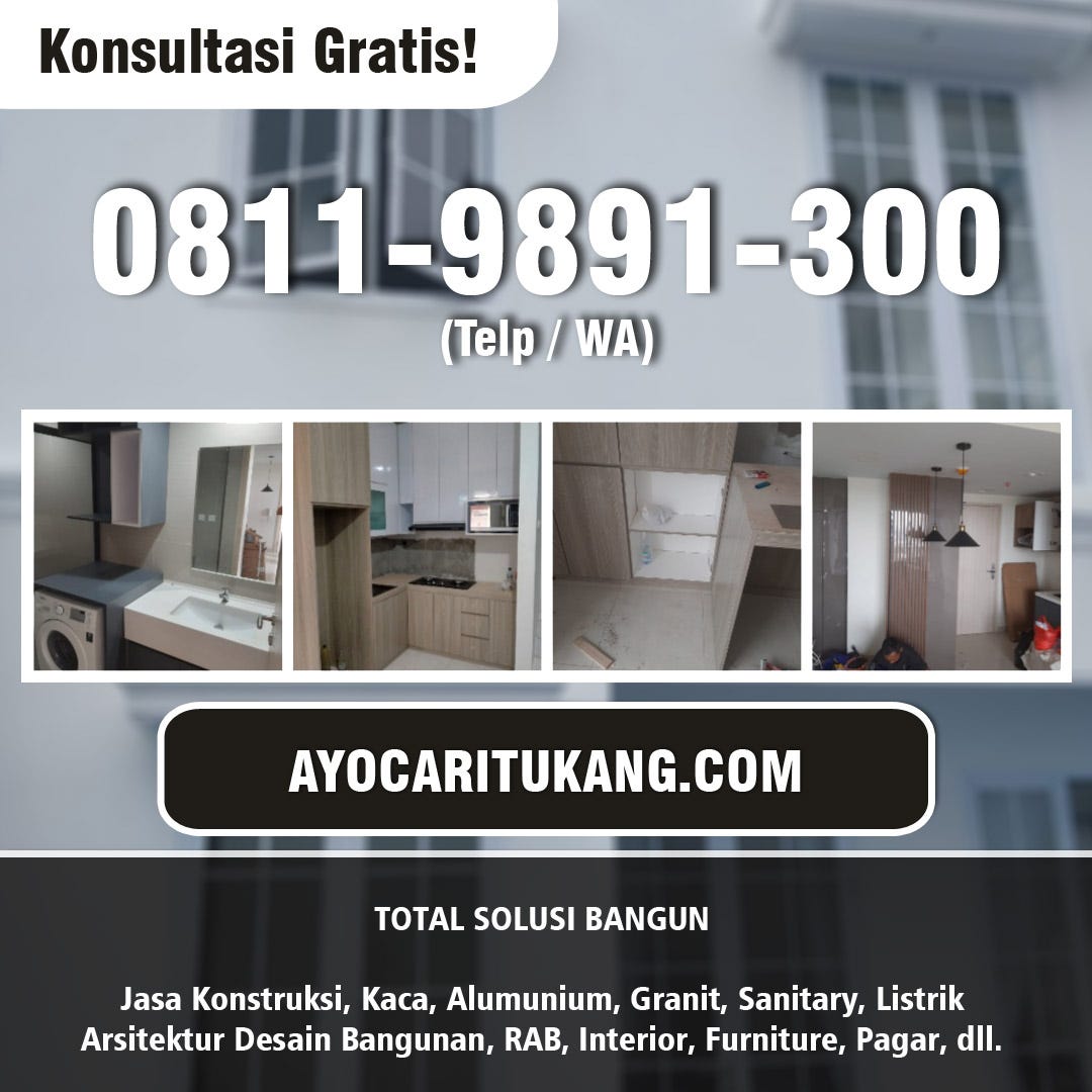 HUB. 0811–9891–300 Jasa Konstruksi Limo Depok | by ...